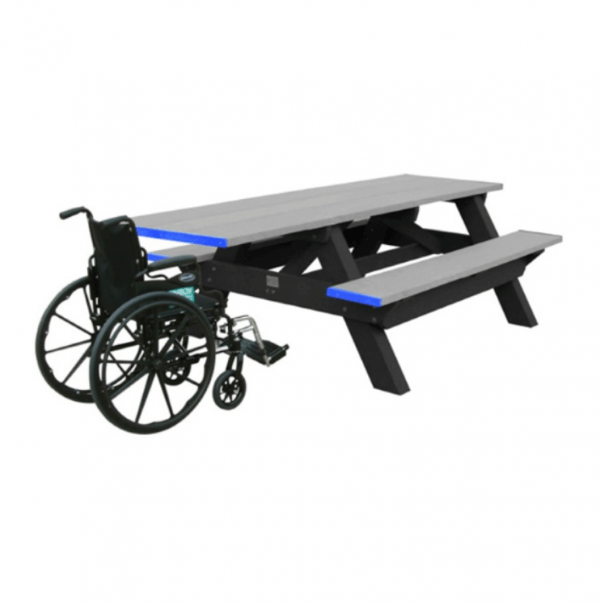 8' Standard ADA Compliant Picnic Table - TerraCast Products