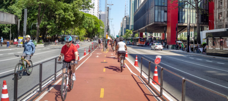 4 Benefits to Using Safety Bollards for Bike Lanes - TerraCast Products