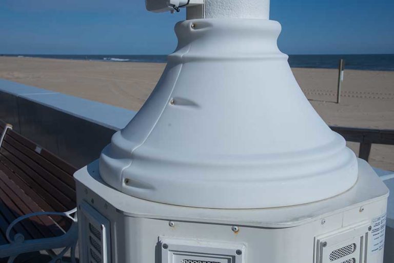 Ocean City, MD - Boardwalk Transition Base for Small Cell - TerraCast ...