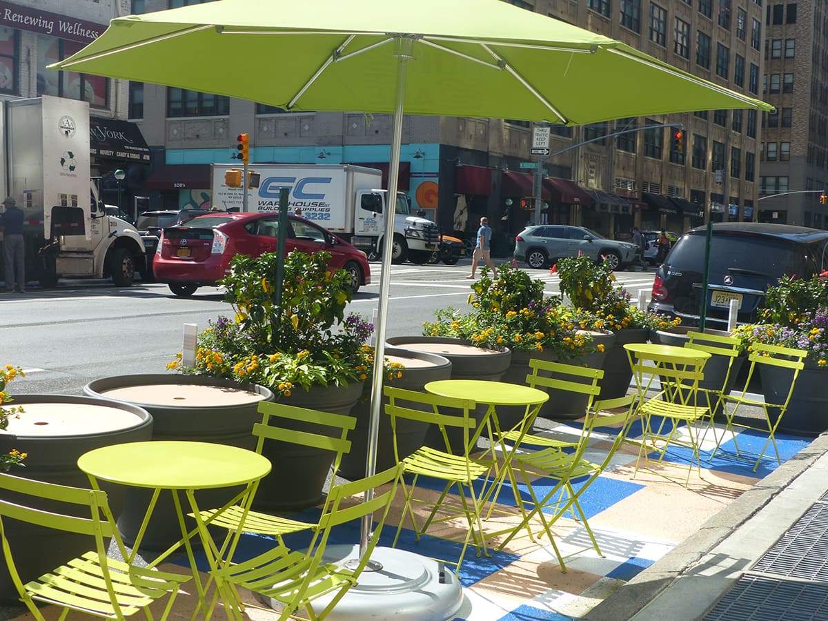 Parklet and Streetery Design - TerraCast Products