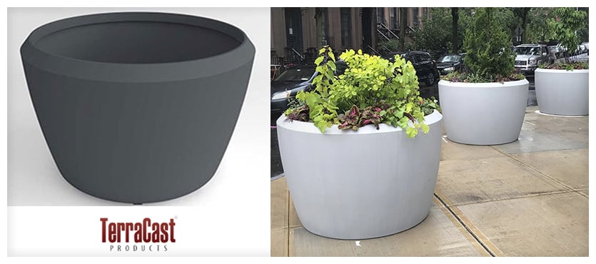 Maximizing Space with Industrial-Sized Commercial Planters - TerraCast ...